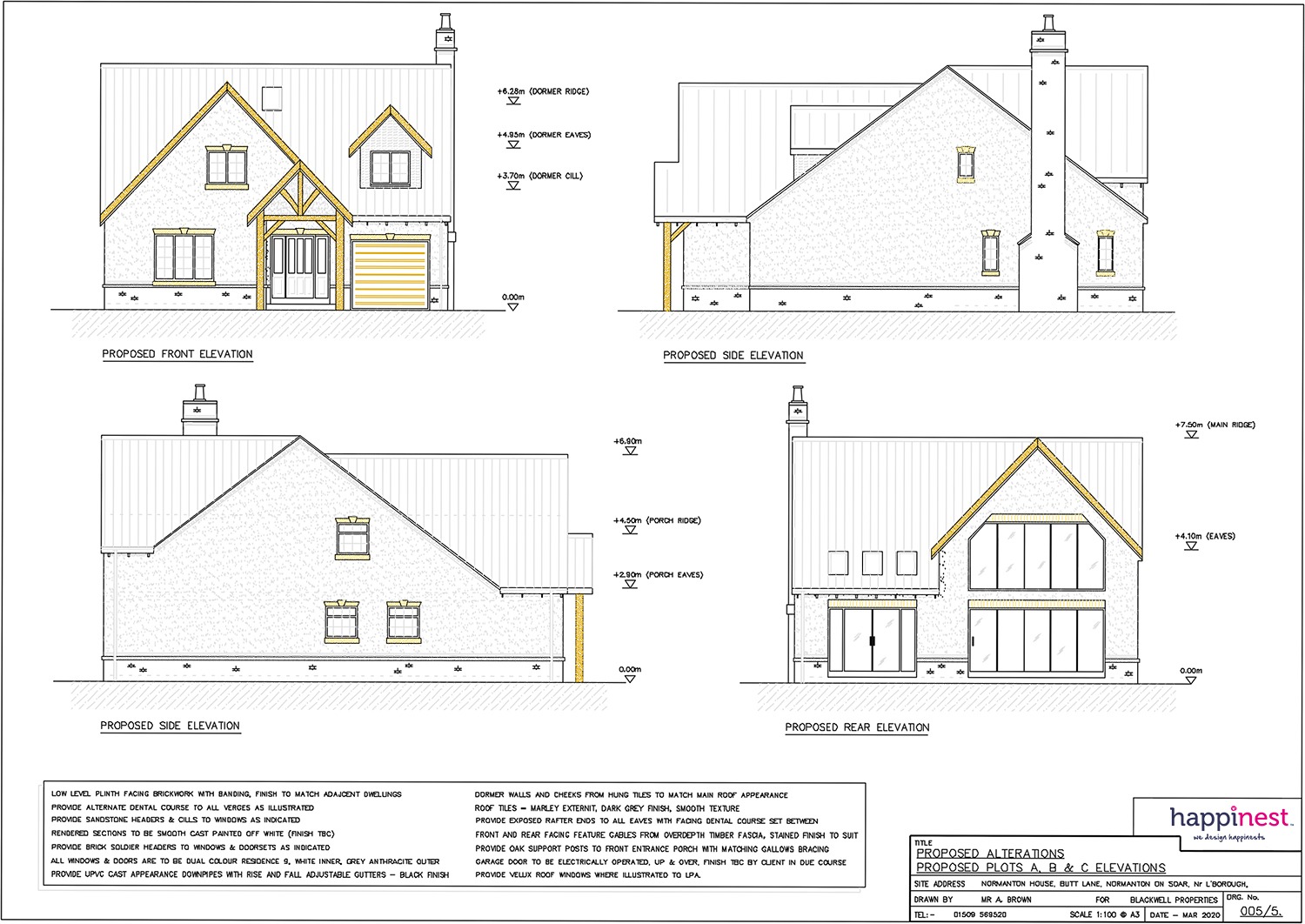 Architectural Drawing Services | Dream Homes with Happinest